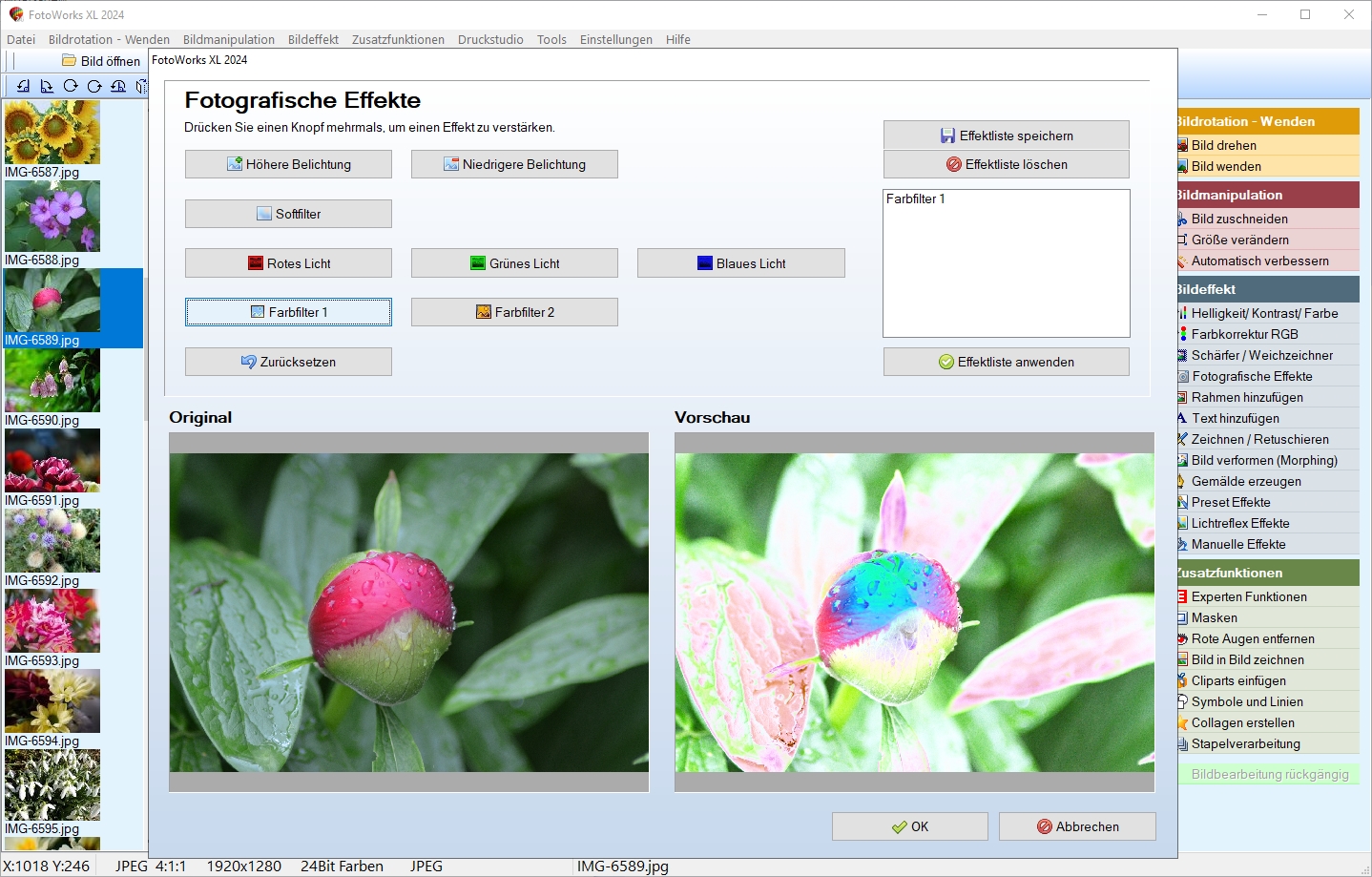 Das neue Bildbearbeitungsprogramm Update 2024